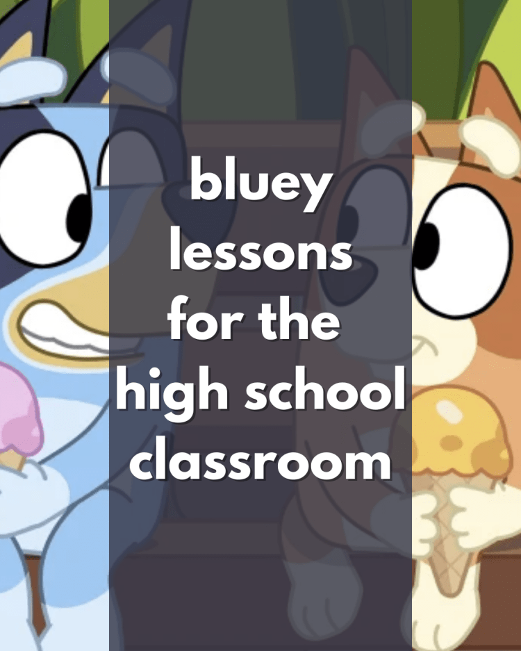 How to Use Bluey in the High School Classroom – NLD x Swapna