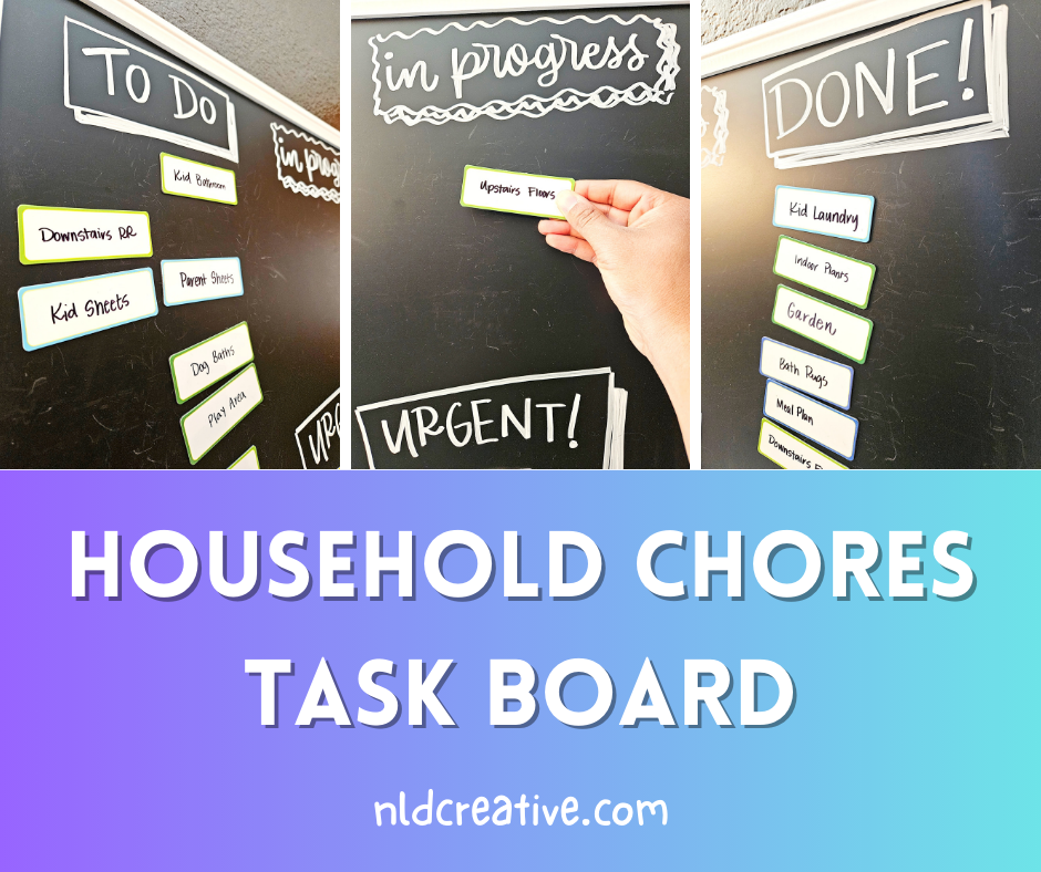 Taking Engineering Lessons Home: A SCRUM Task Board for Household ...