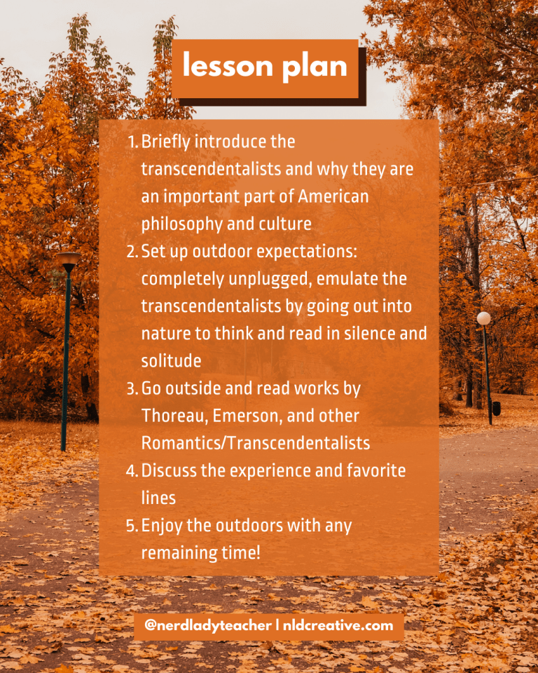 Transcendentalist Day: A Low Pressure Intro to American ...