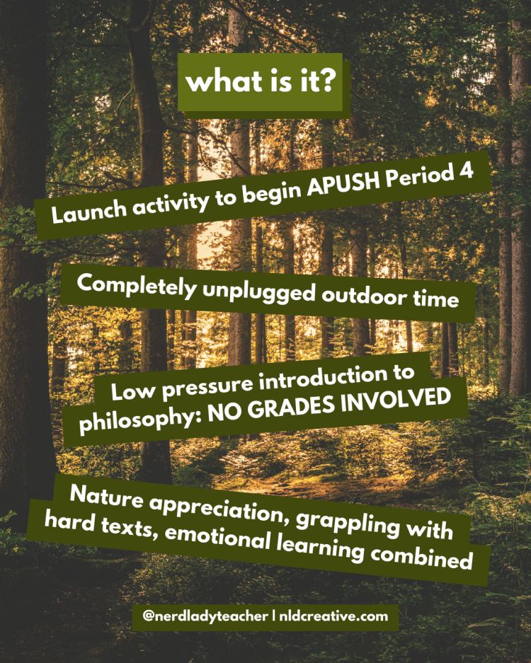 Transcendentalist Day: A Low Pressure Intro to American ...