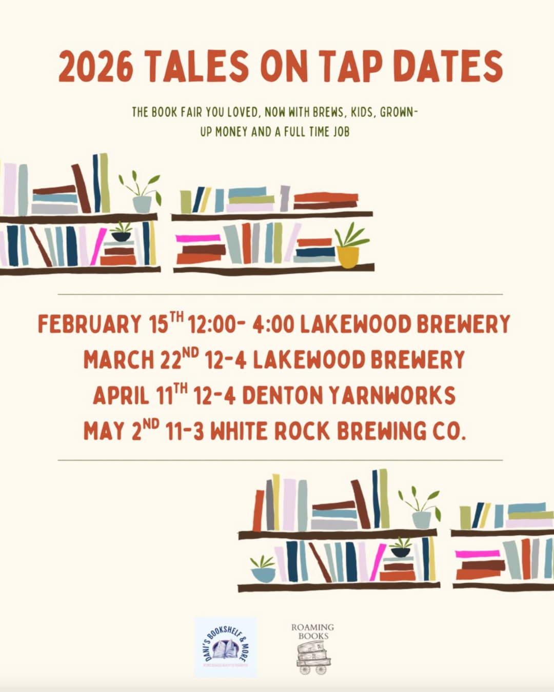 Dallas Adult Book Fair Guide: Spring 2026 – NLD x Swapna